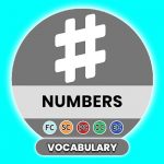 Los números - the numbers - Spanish Circles