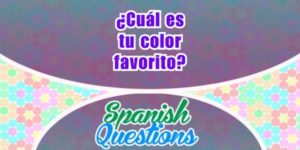 ¿Cuál es tu color favorito? - Spanish Circles